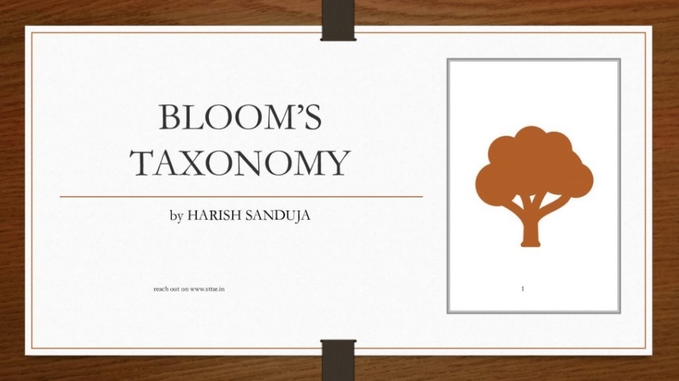 Bloom Taxonomy | Best Teachers Training Academy | Top Teachers Training ...