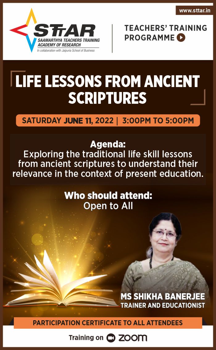 Website Banner Life lessons | Best Teachers Training Academy | Top ...