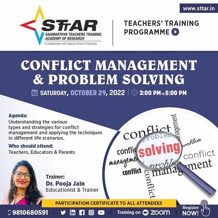 Conflict Management & Problem Solving | Best Teachers Training Academy ...